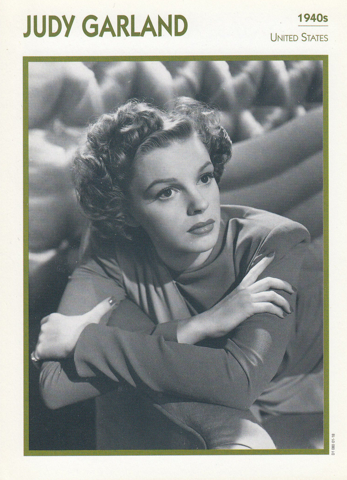 Judy Garland Astrology American Actor Rare Italian 8" x 5" Film Photo ...
