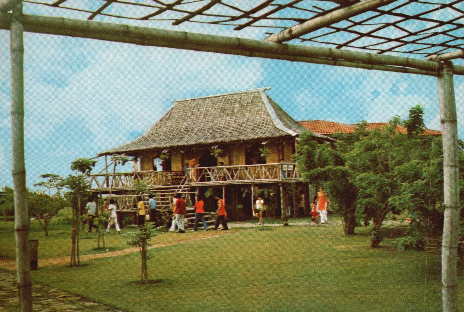 Vintage Postcard Typical Filipino House Early 20th Century Nayong ...