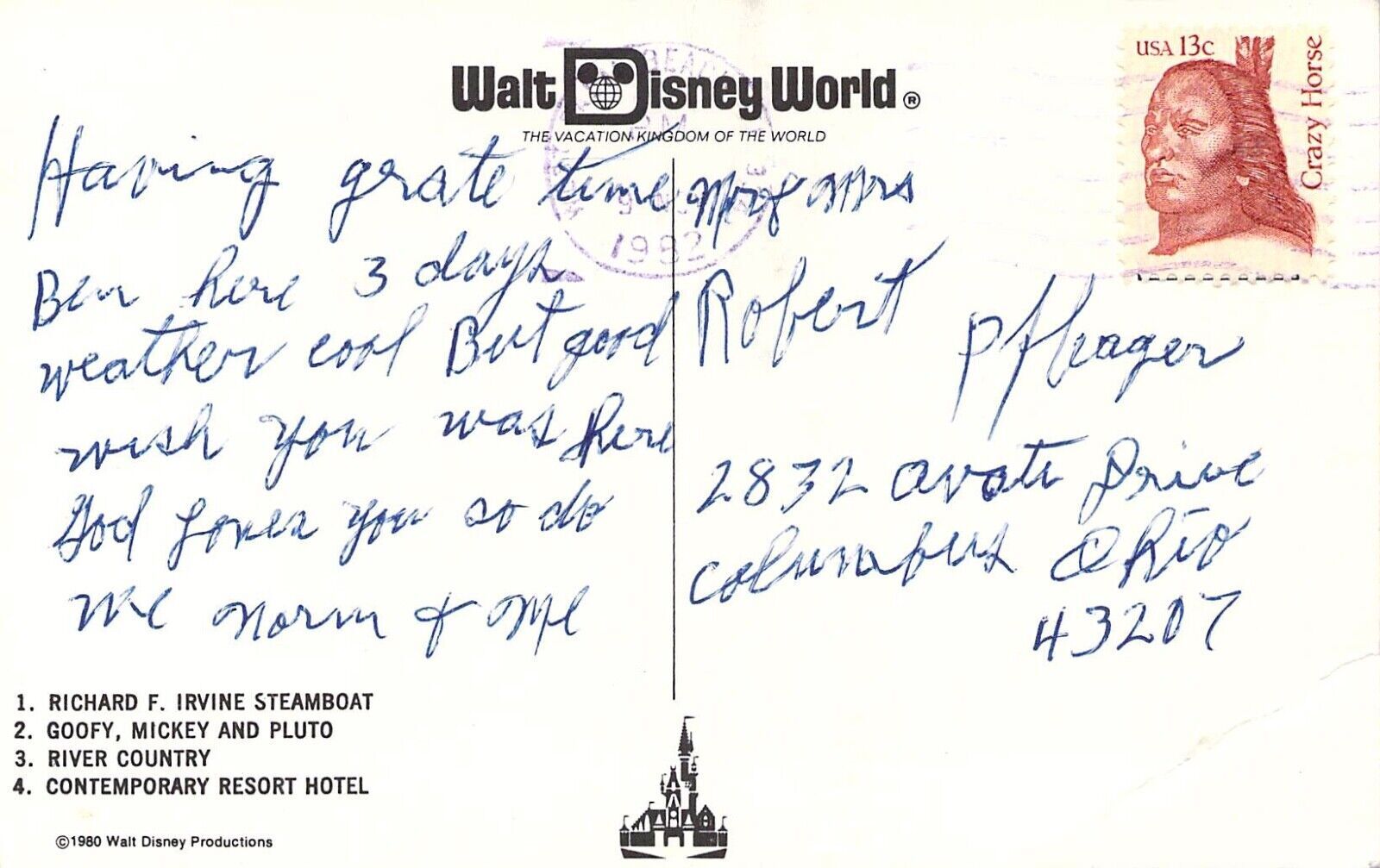 Walt Disney World, Multiview, Steamboat, Goofy, River Country, MSG, Old ...