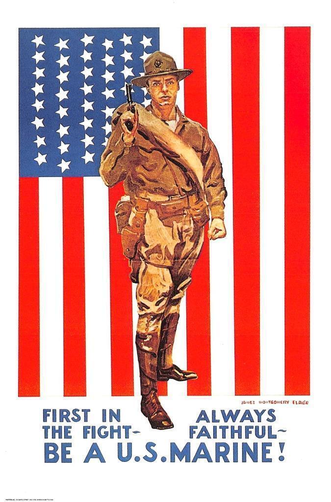 2~4X6 Reproduction Postcards WORLD WAR I Military Recruitment Posters ...