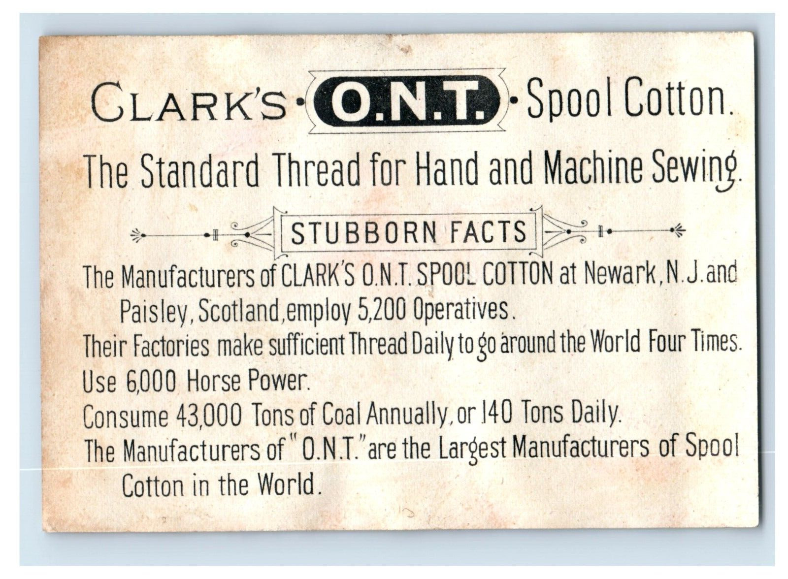 1880's Clark's ONT Thread Girl Dog Reading Book Cute Victorian Trade ...