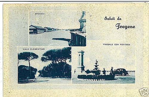 Cartolina D'epoca: Fregene 1941 - Roma | Europe - Italy - Lazio - Other ...