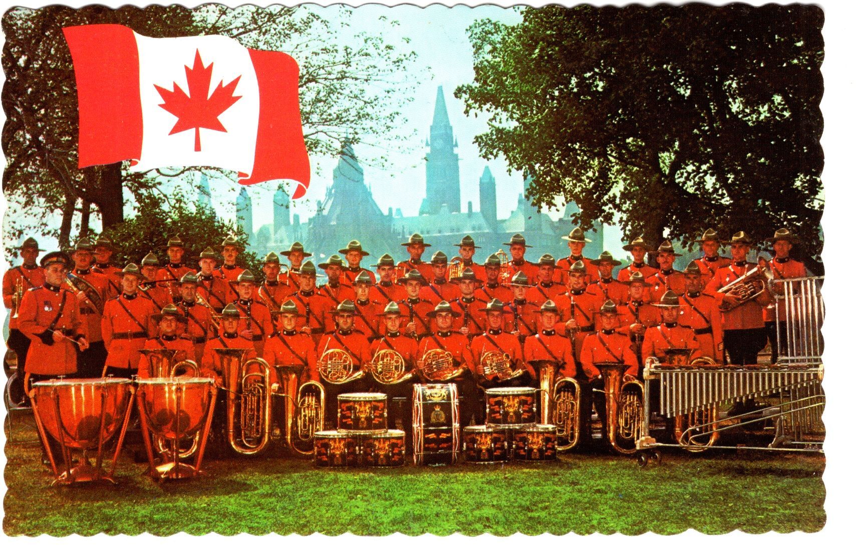 Royal Canadian Mounted Police Band, Brass Instruments, RCMP, Ottawa ...