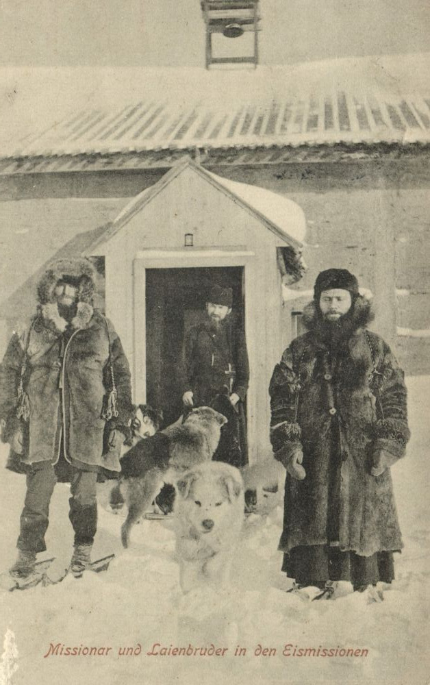 canada, YUKON, Missionaries and Lay Brother in the Ice Mission (1910 ...