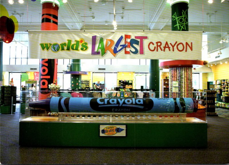 Pennsylvania Easton Greetings From The Home Of Thye World's Largest ...