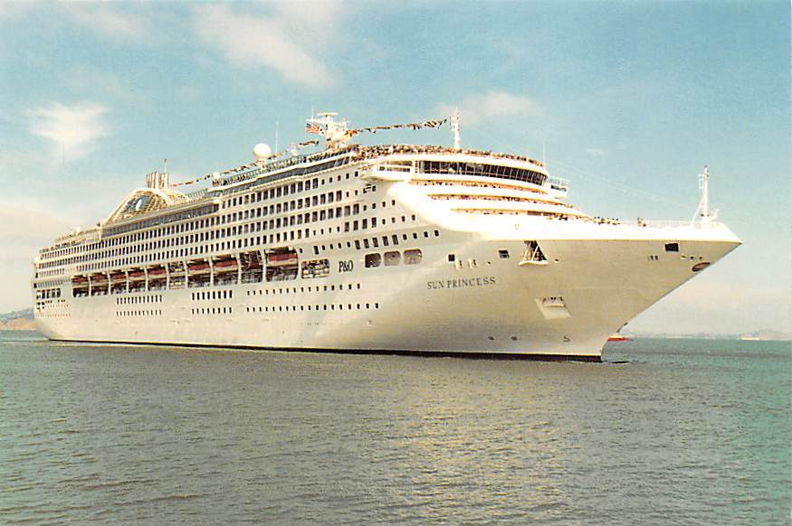 M.S. Sun Princess Built in 1996 M.S. Sun Princess , Princess Cruises ...