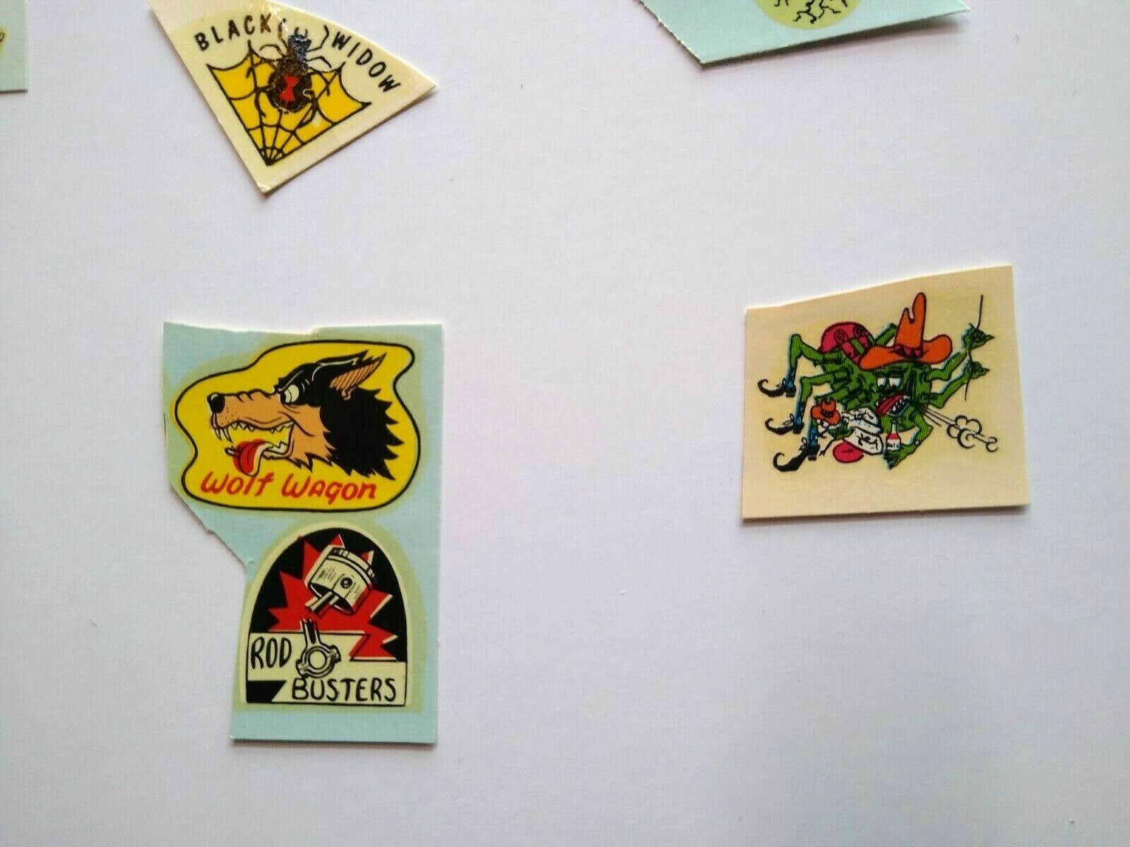 Vintage Model Kit Decals Hot Rods Monster Cars Mr. Gasser Weirdos Revel ...