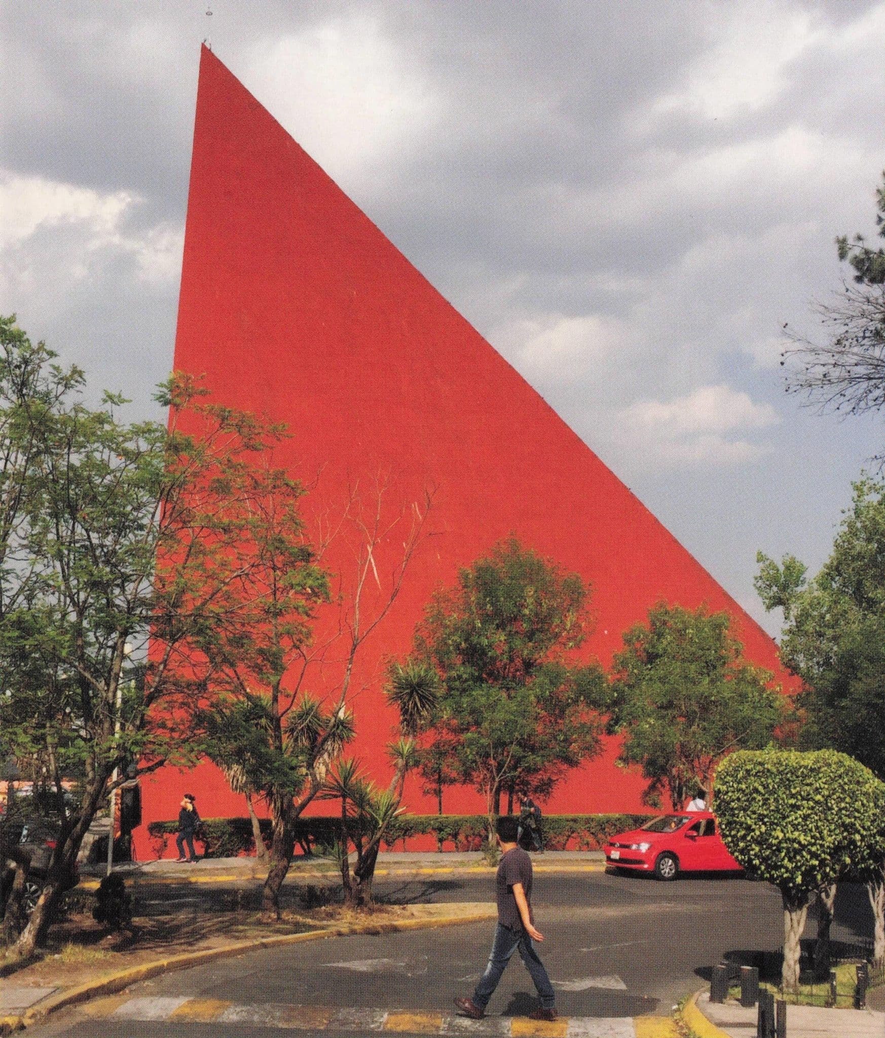 Triangle Pyramid Shaped Church La Parroquia Del Senor Mexico Postcard ...