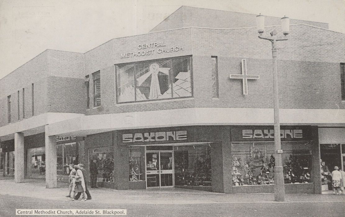 Blackpool Methodist Church Adelaide Street Precinct Postcard | Europe ...