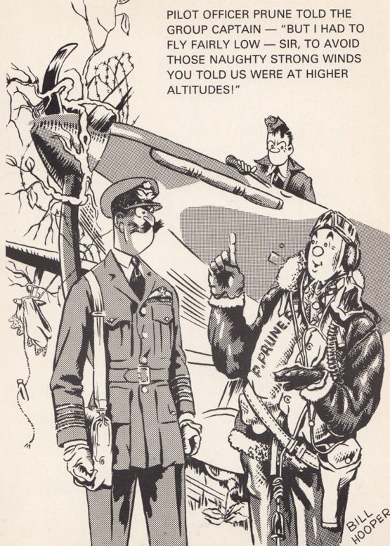 RAF Plane Disaster Crash In Tree Wind Miscalcuation WW2 Military Comic ...