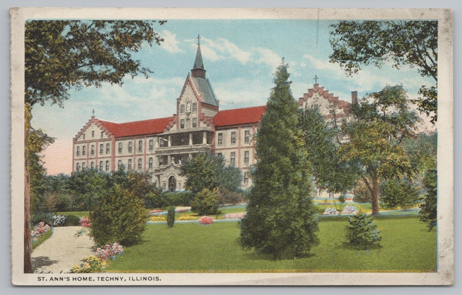 Techny Illinois~At Ann's Home for Aged~Catholic Missionary Sisters~1920 ...