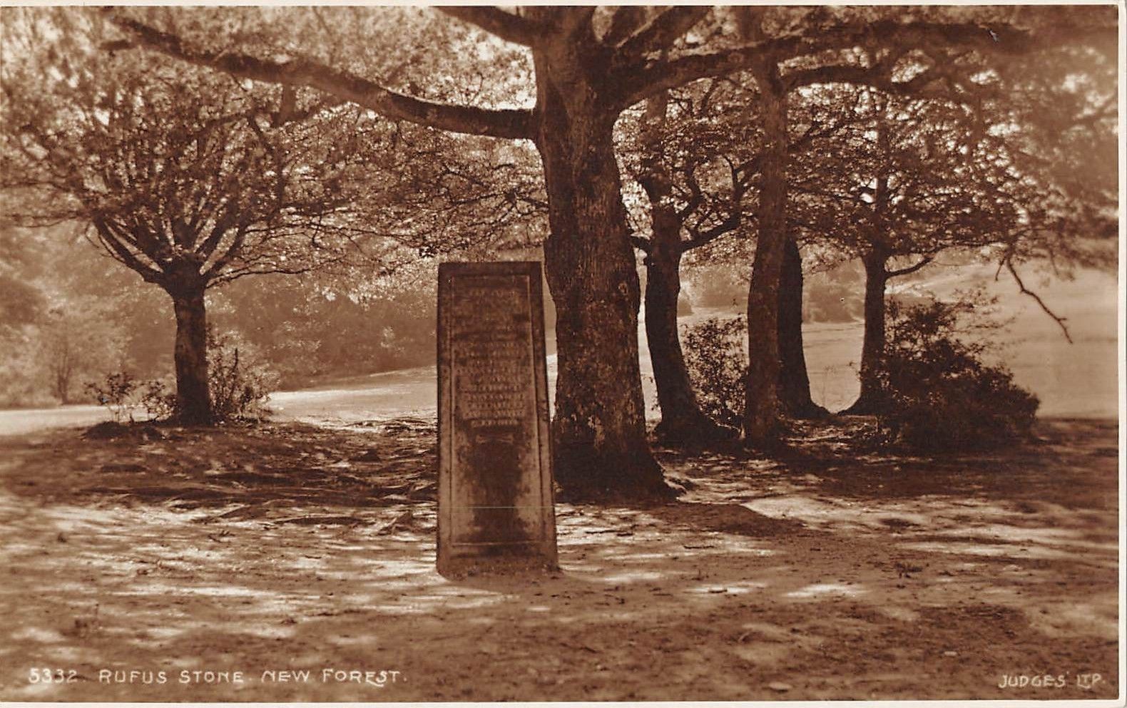 BR69342 rufus stone new forest uk judges 5332 real photo | Europe ...