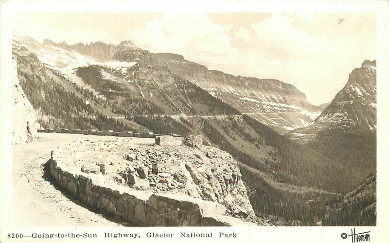 Glacier Montana Hileman Park 1940s RPPC Photo Postcard 20-8939 | United ...
