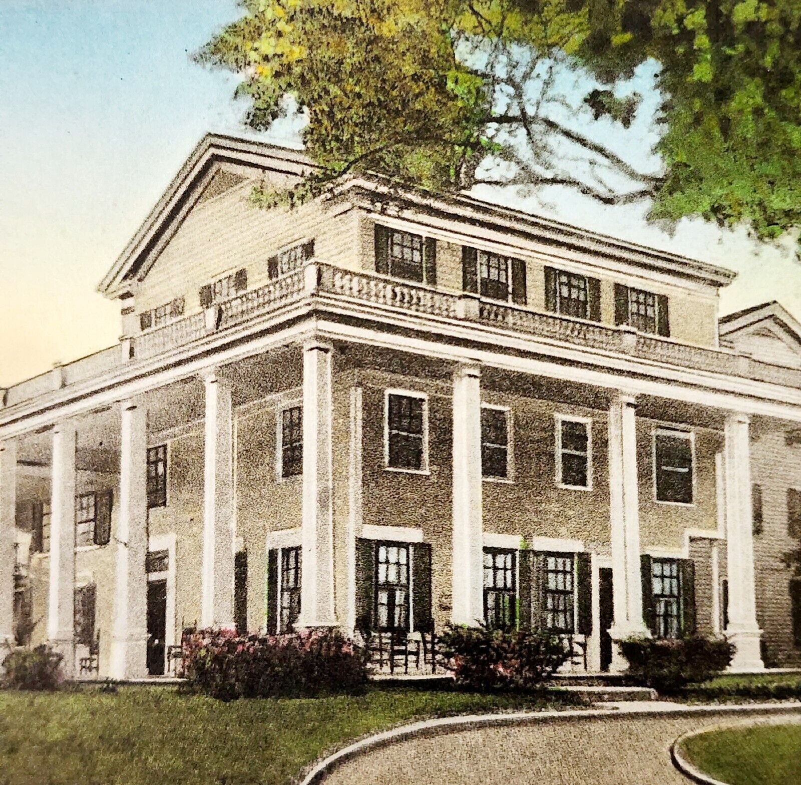 Glen Iris Inn Letchworth State Park Postcard Hotel New York Gorge ...