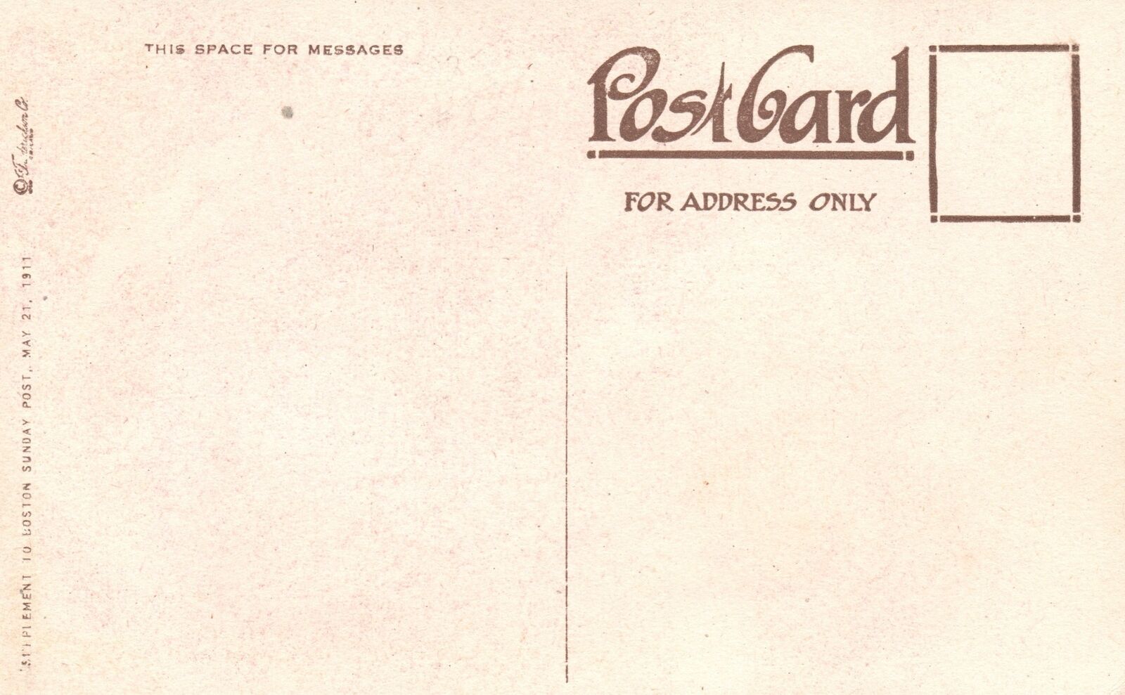 Vintage Postcard 1910's A Double Play Old Woman Reading Book Kissing ...