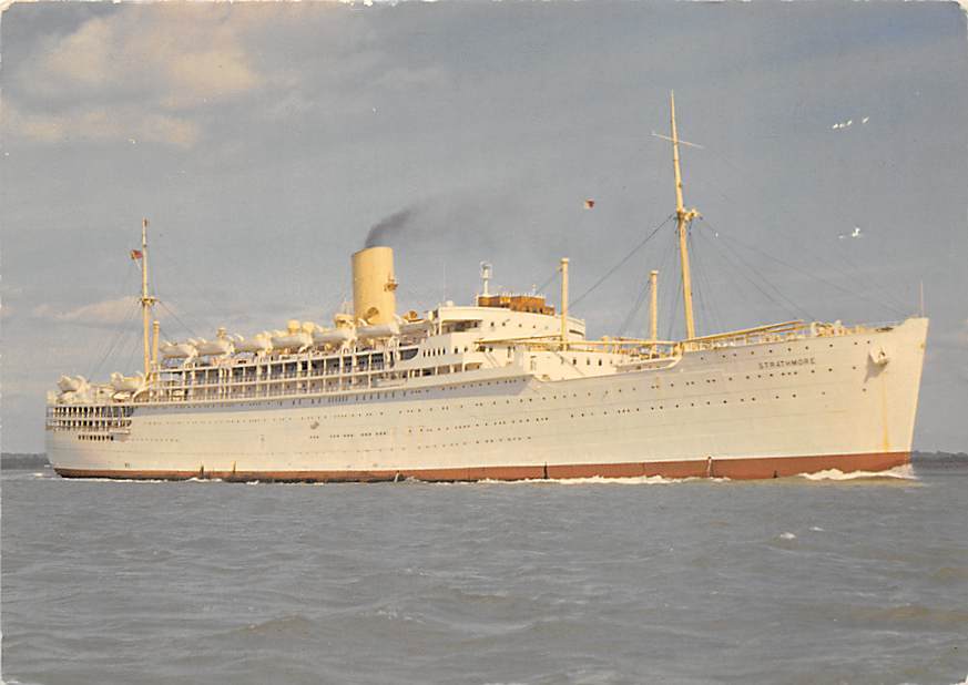 R.M.S. Strathmore Built by Vickers Armstrong R.M.S. Strathmore, P & O ...