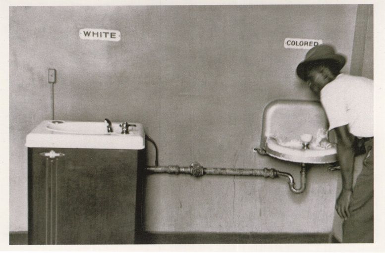 Racial Segregation 1950s Slave Apartheid North Carolina USA Photo ...