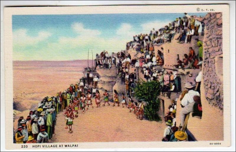 AZ - Hopi Village at Walpai | United States - Arizona - Other, Postcard ...