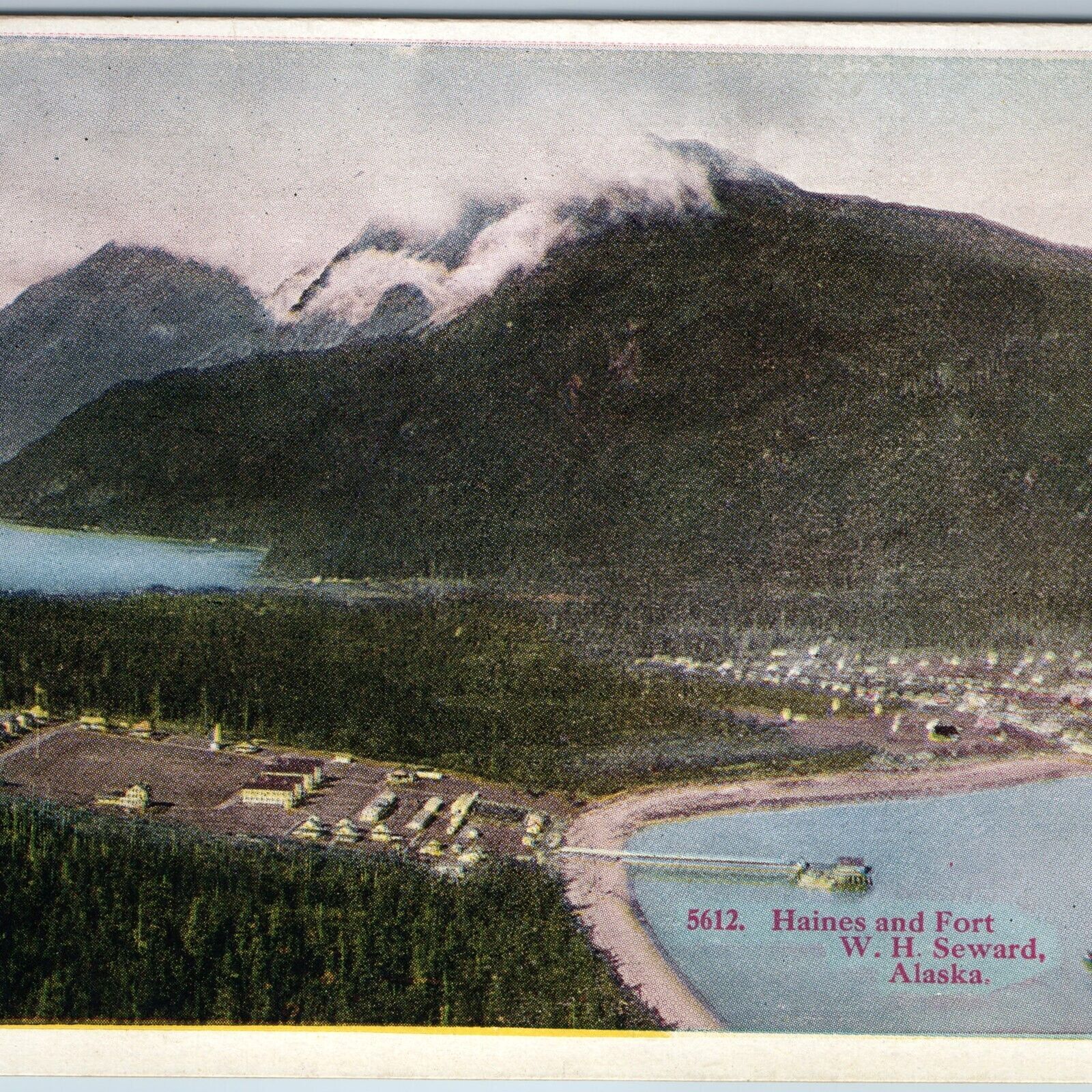 c1910s Haines, AK Fort William H. Seward Chilkoot Barracks Mission ...
