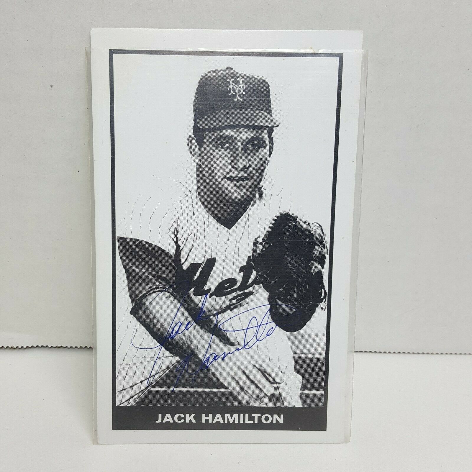 Jack Hamilton Pitcher NY Mets Plaza View Restaurant Vintage Postcard ...