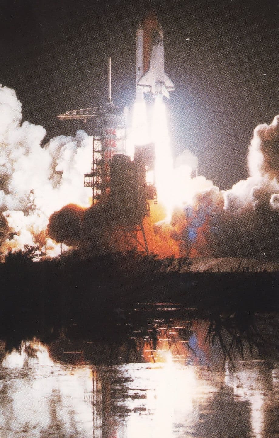 Challenger LIft Off Complex 39A Kennedy Space Centre Postcard | Topics ...