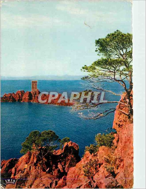 Modern Postcard the Golden Island Golden Corniche view Dramont ...