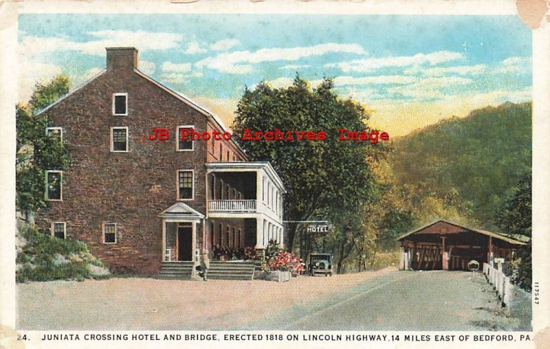 PA, East Providence, Pennsylvania, Juniata Crossing Hotel, Bridge ...