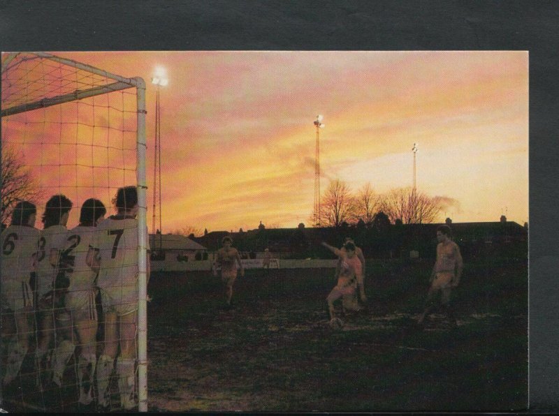 Sports Postcard - Football - Centenary 1886-1986, Worthing v Carshalton ...