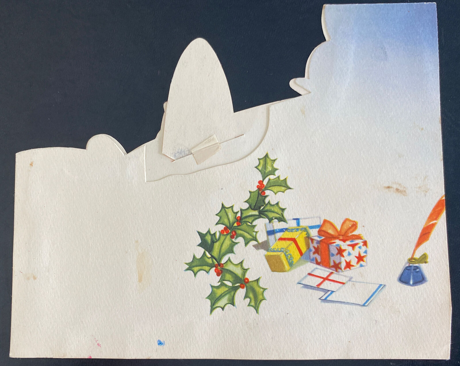 British Royal Air Force Christmas Wishes Mechanical Card Military ...