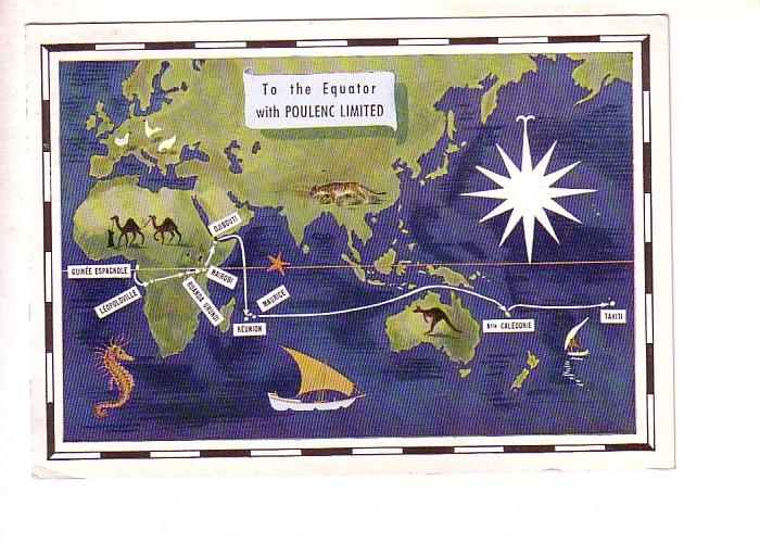 World Pictorial Map, Doctor Advertising Series, Fernando Po | Ephemera ...
