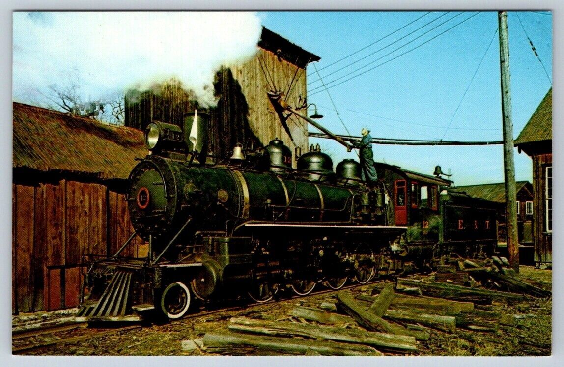 Steam Locomotive #12, East Broad Top Railroad, Rockhill Furnace PA ...
