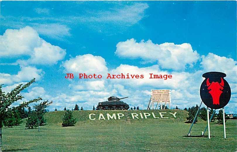 MN, Little Falls, Minnesota, National Guard, Camp Ripley, Entrance ...