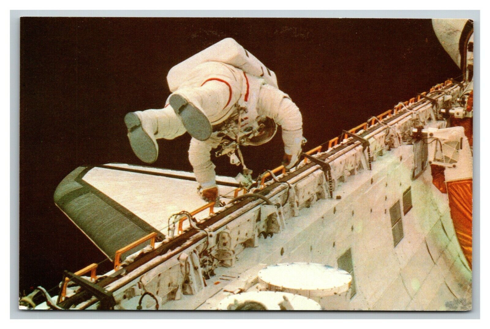 Vintage 1980's Postcard Astronaut F. Story Musgrave Space Shuttle ...