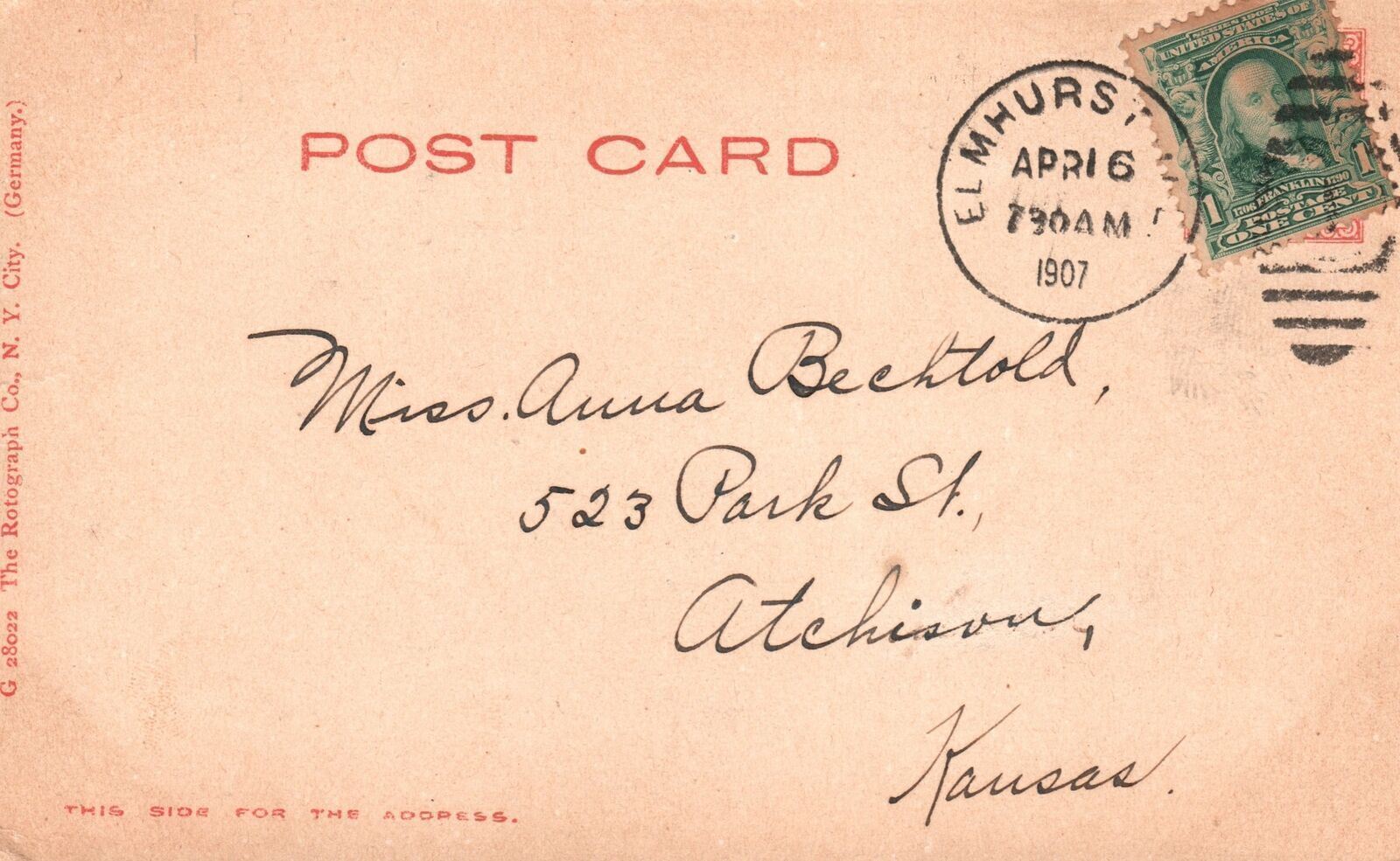 ?Vintage Postcard 1907 Conservatory & Lake Garfield Park Chicago ...