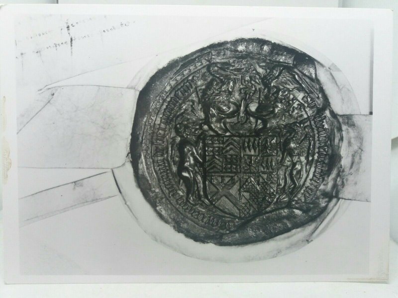 Vintage Rp Postcard Seal of Richard Neville Earl of Warwick 1465 The ...