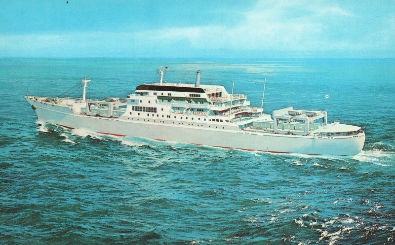 Vintage Postcard Steamer Ship Grace Line Sta. Magdalena Sta. Mariana ...