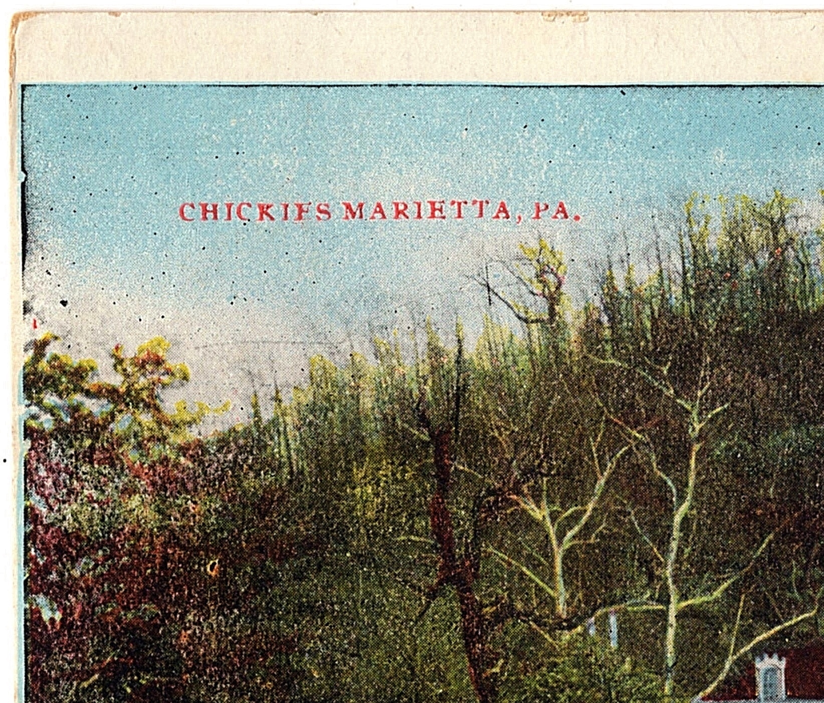 1907-1915 Chickie's Ridge Historic House Marietta PA Rock Park RARE ...