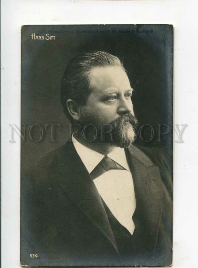 3117069 Hans SITT German violinist COMPOSER vintage PHOTO RARE | Topics ...