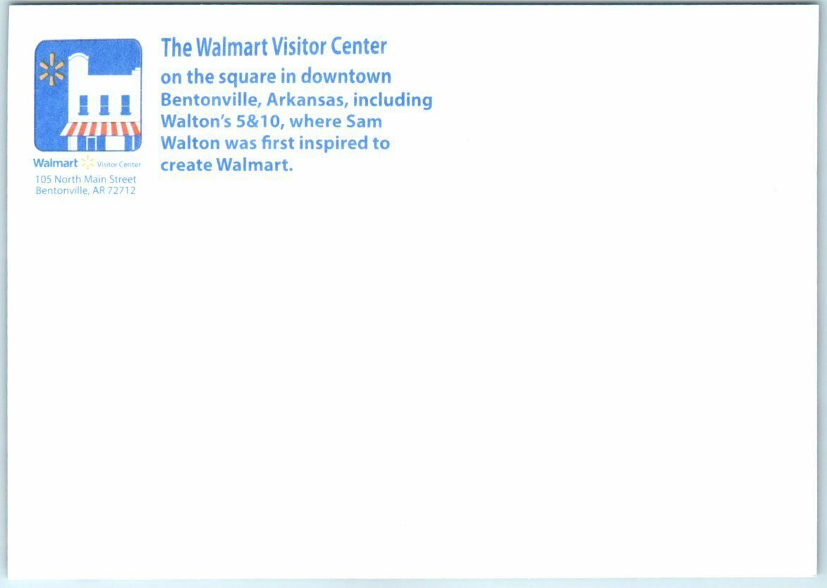 The Walmart Visitor Center on the Square in Downtown - Bentonville ...