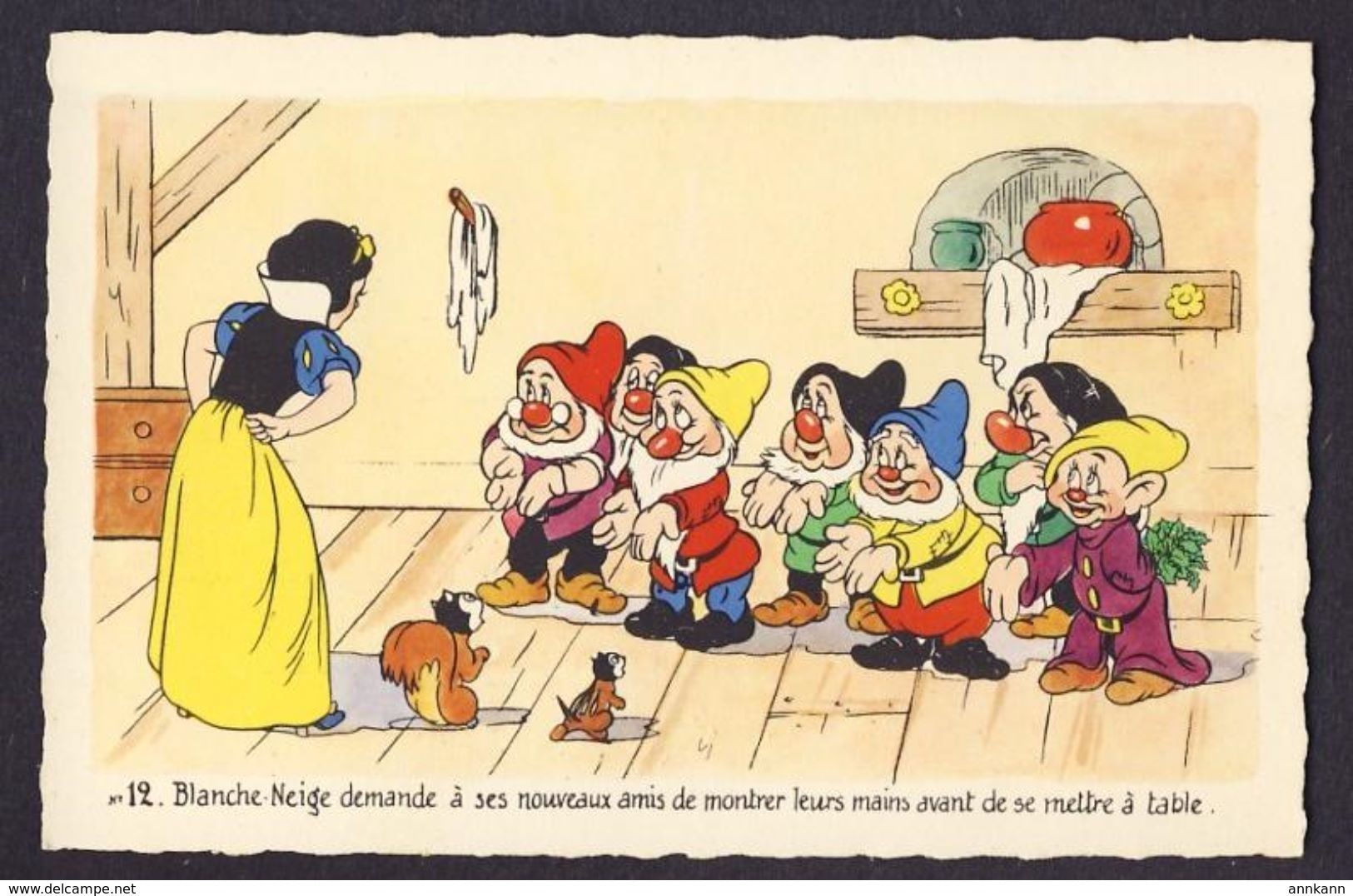 FRENCH WALT DISNEY Snow White and the 7 Dwarfs # 12 | Topics - Cartoons ...