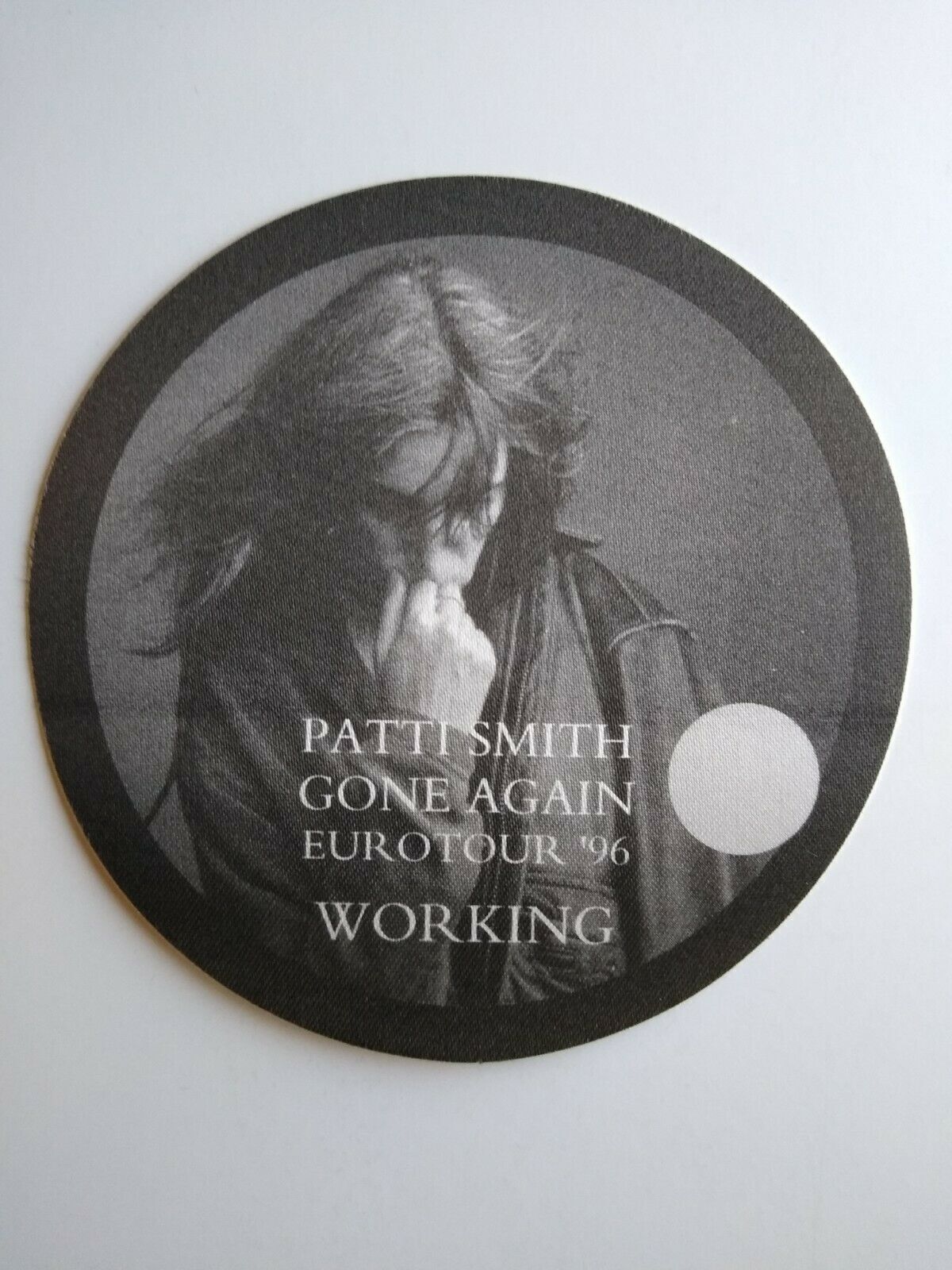 Patti Smith Backstage Pass Original Gone Again Tour Punk New Wave 1996 ...