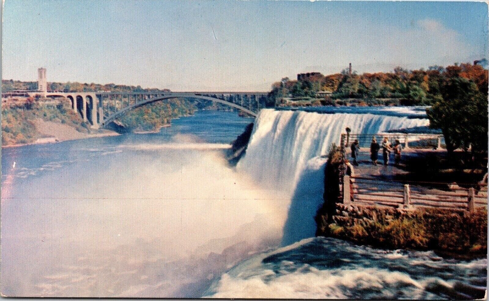 Niagara Falls Museum Oldest American Falls Bridge Vintage Unposted PC ...