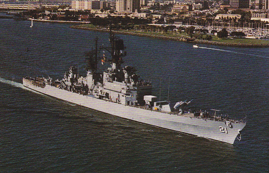 U S S Gridley CG-21 Guided Missile Cruiser | Topics - Transportation ...