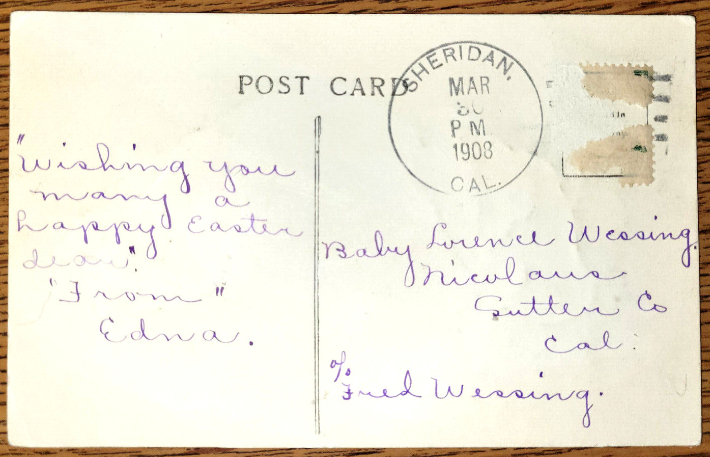 Vintage Postcard Felt Applique Chicks Hatch From Easter Eggs With Hat ...