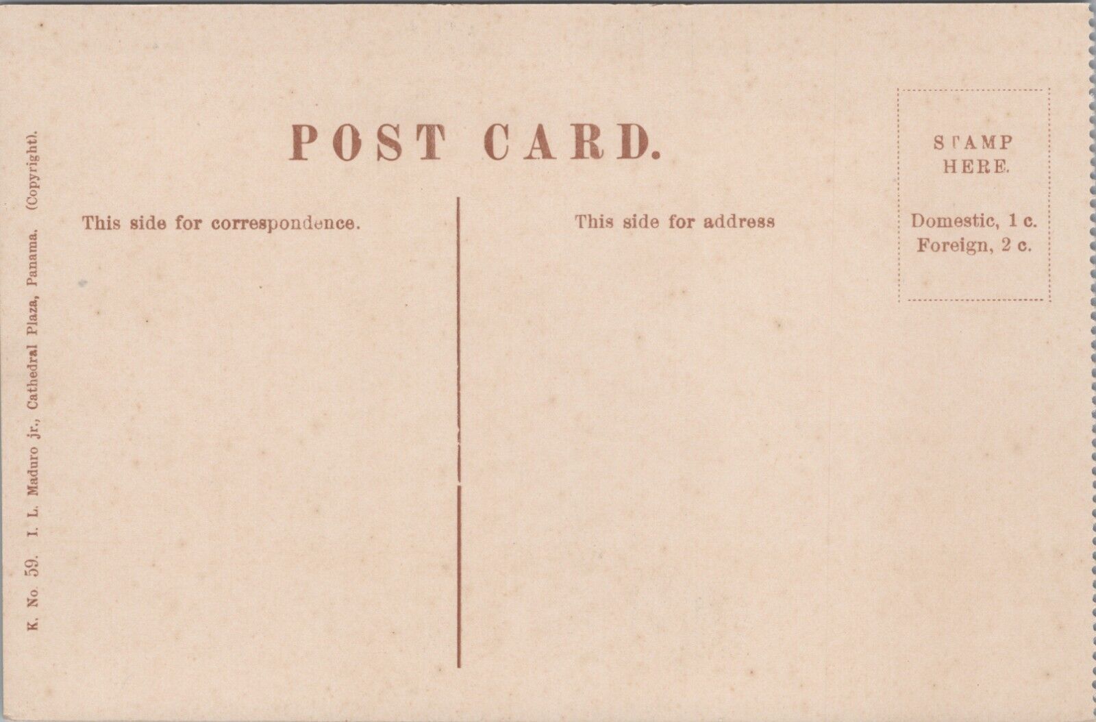 Panama Gatun Lake Taken From Lighthouse Panama Canal Vintage Postcard ...