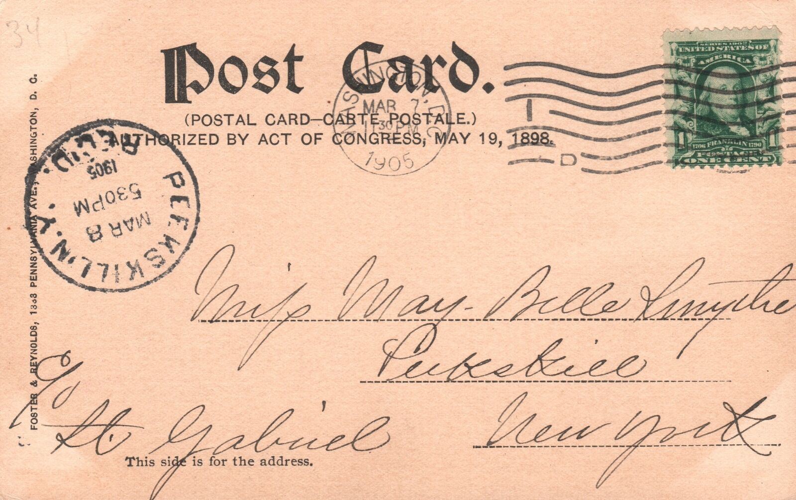 Vintage Postcard 1905 Pension Building Historic Landmark Washington D.C ...