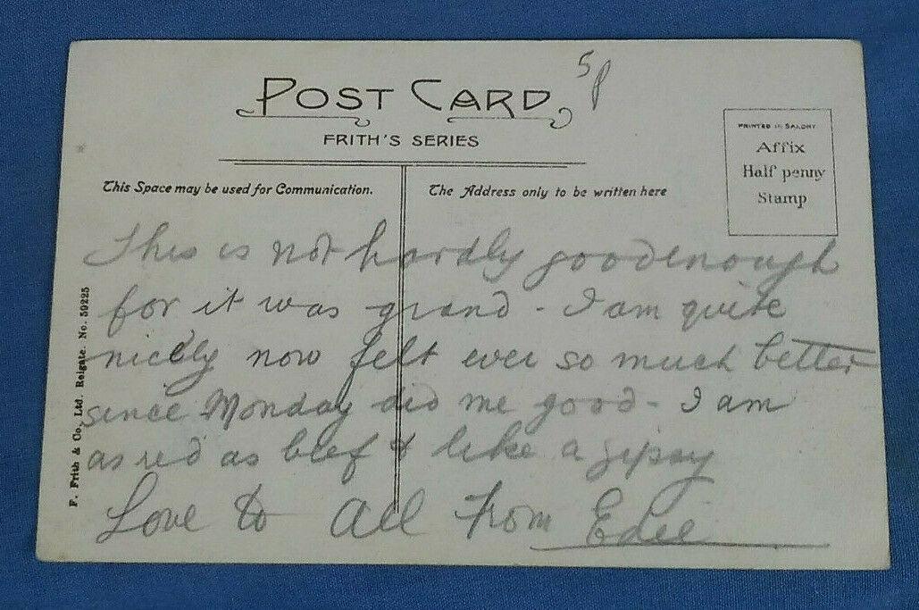 Vintage Postcard The Lizard Pentreath And Kynance Bay Cornwall A1 ...