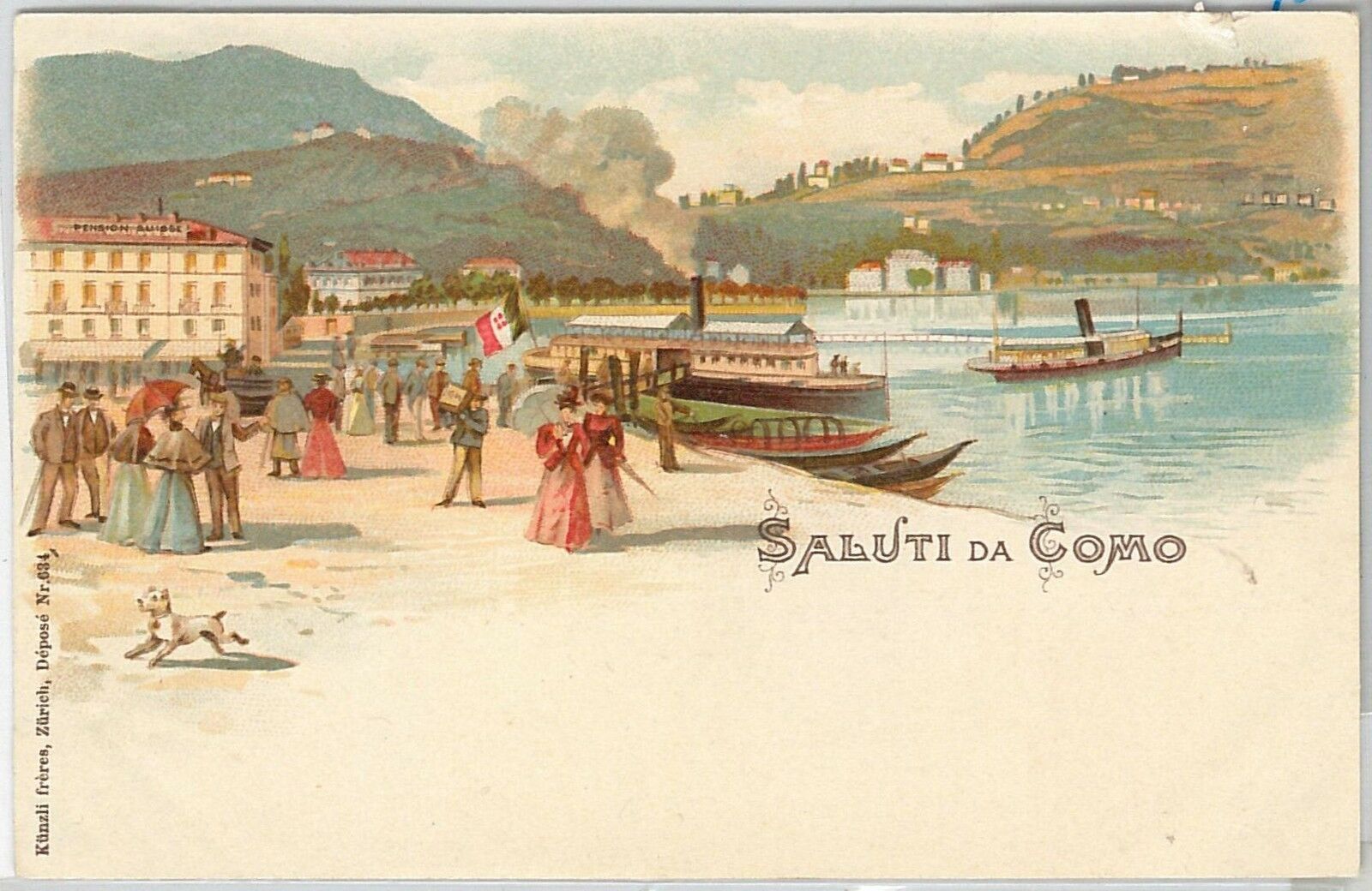 40257 Cartolina D'epoca - Como Città : Ricordo / Gruss | Europe - Italy ...