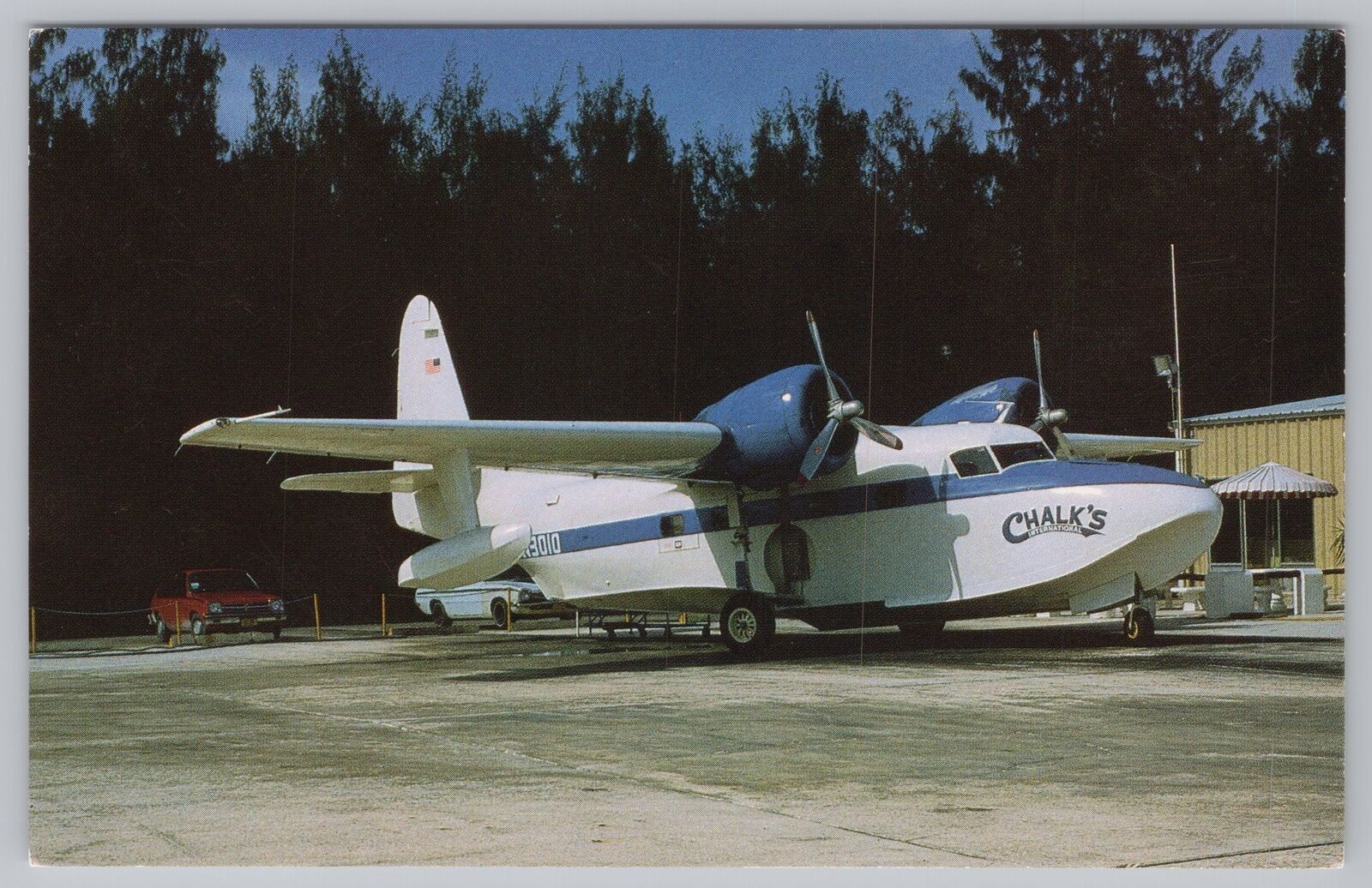 Transportation~Chalk's Internatl Commuter Airline~Grumman Mallard N3010 ...