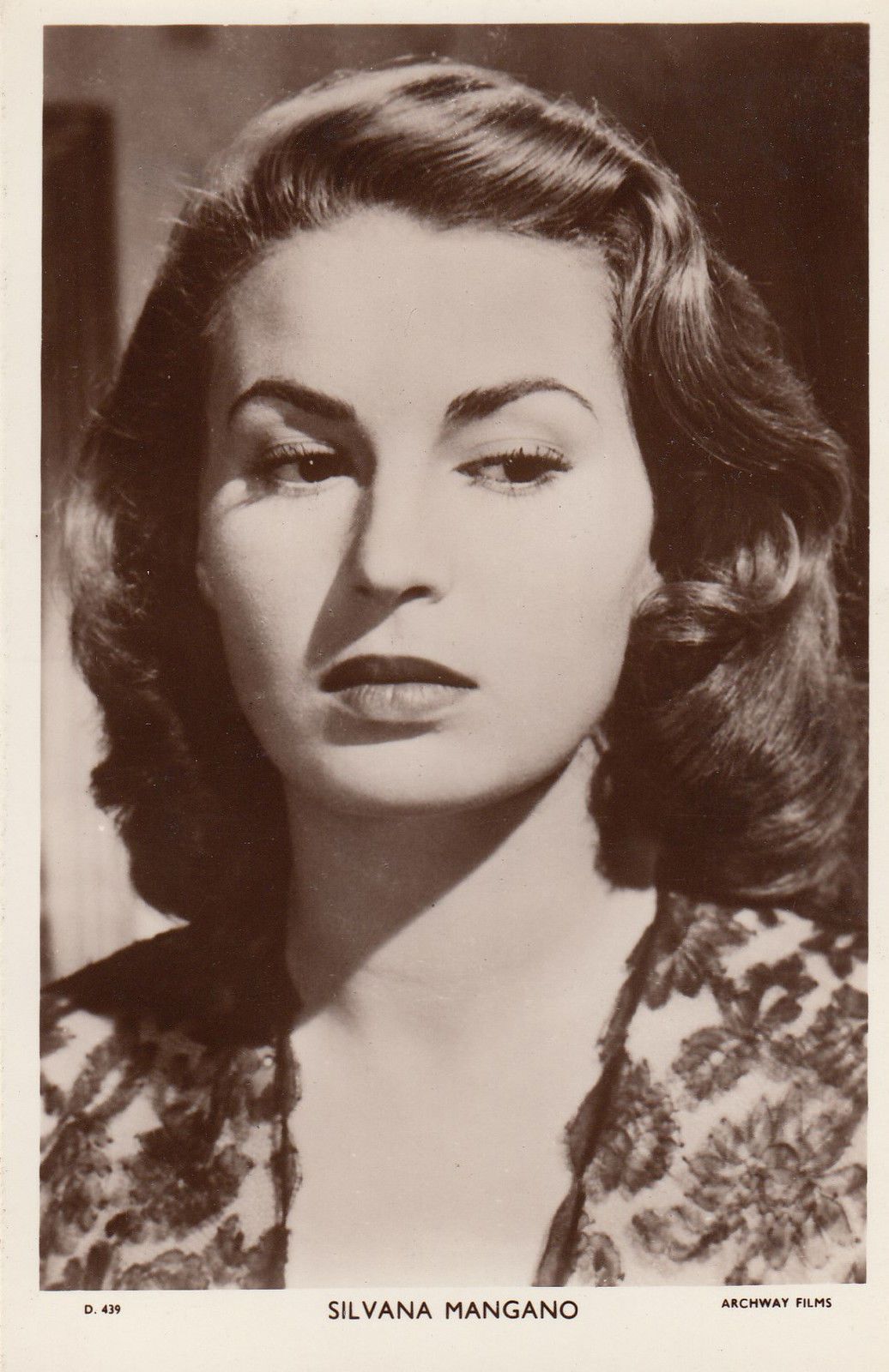 Silvana Mangano Picturegoer Vintage Photo Postcard | Worldwide ...